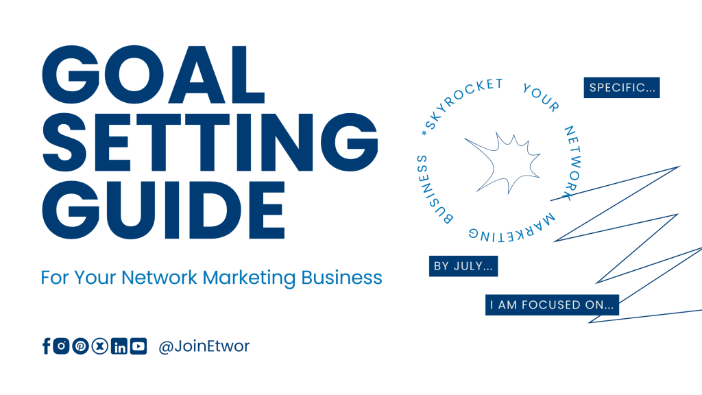 The Ultimate Guide To Setting Goals For Your Network Marketing Business ...